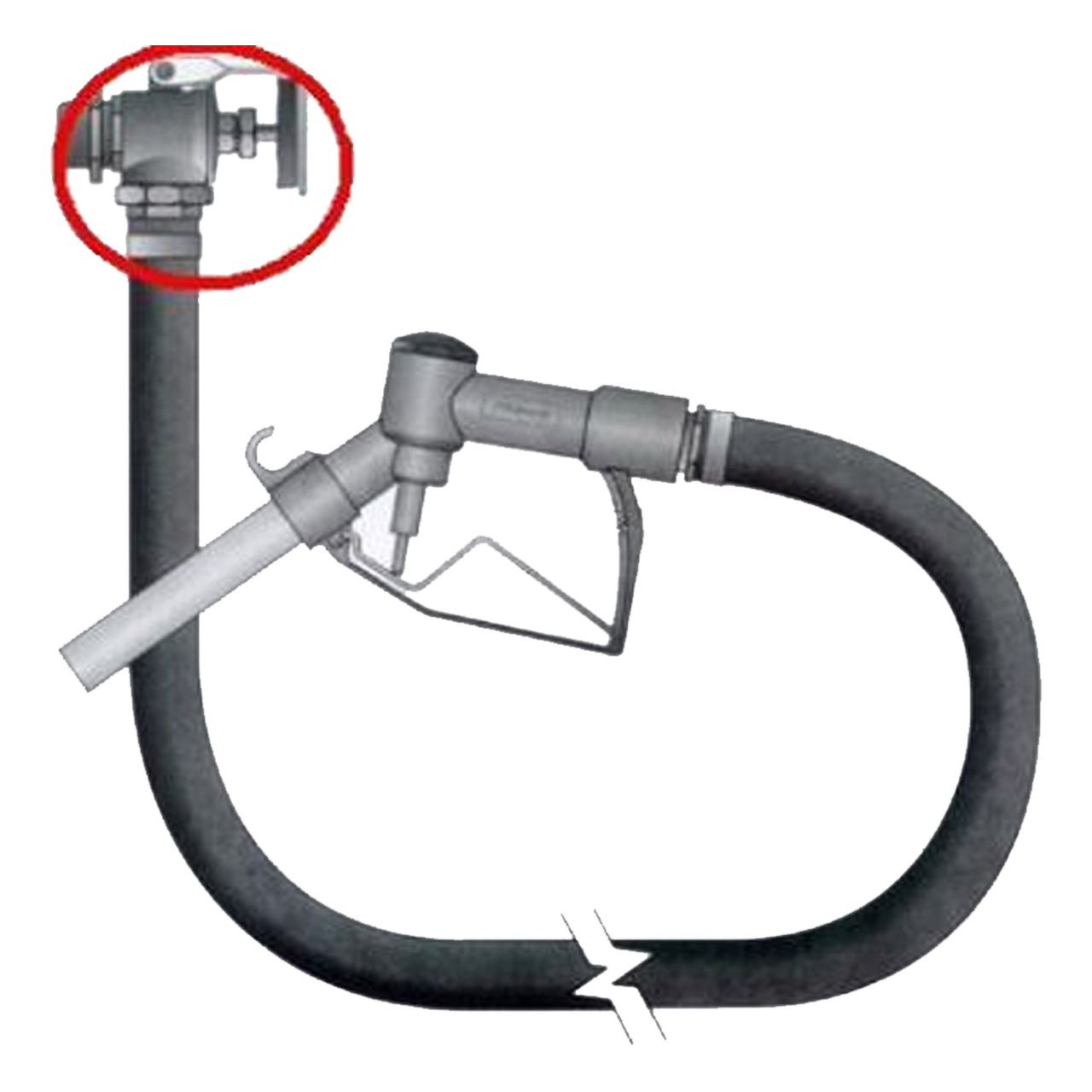 Gravity Dispensing Hose Kit with 90 Gate Valve Connection - Atkinson ...